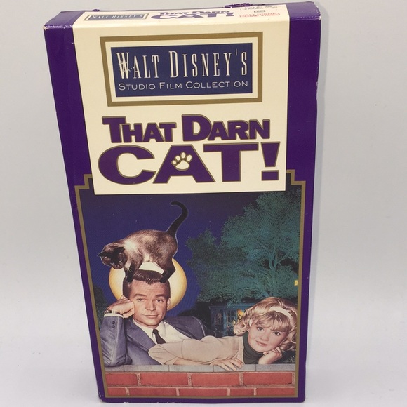 Disney | Media | Walt Disneys That Darn Cat Vhs Video 58 Vintage Hayley ...